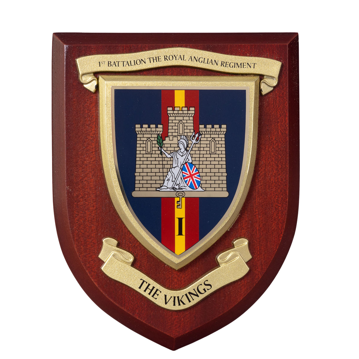 Plaque - 1st Bn The Royal Anglian Regiment - Silk Screened – Royal ...